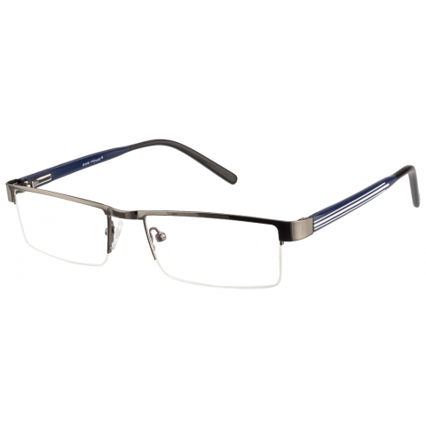 Buy Eye Player 1015 Gunmetal Blue Black Eyeglasses