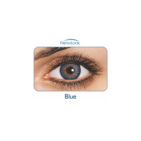 Shop Online Ciba Vision Freshlook Colorblends Blue Color Lenses (2 ...