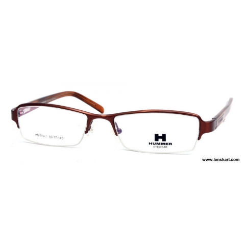 Hummer DU HM11005 Brown Eyeglasses at LensKart.com