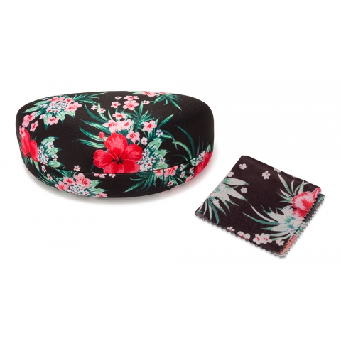 Lenskart Bloomingdale's Black Red Sunglass Case (CONTENTS: One Case,One ...