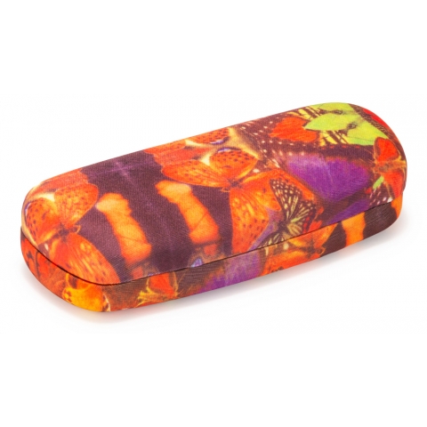 Shop online for Lenskart Butterfly Orange Eyeglass Case (CONTENTS: One ...