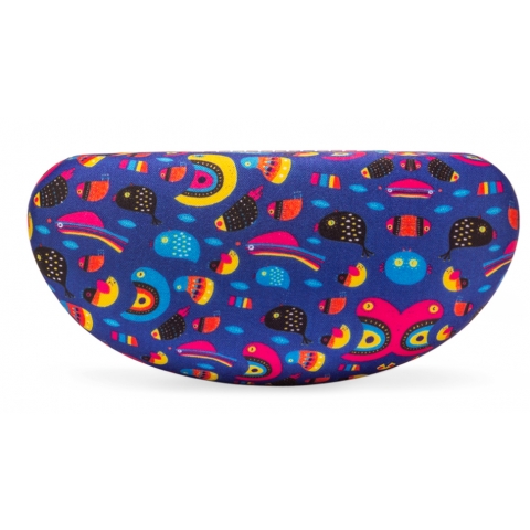 Buy Lenskart Conversational Blue Sunglass Case (CONTENTS: One Case,One ...