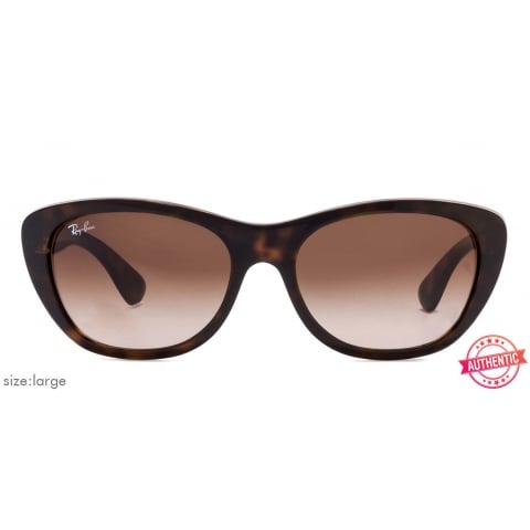 Shop online for Ray-Ban RB4227 Large (Size-55) Tortoise Brown Gradient ...