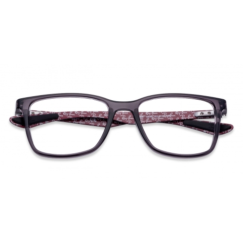 Shop online for Ray-Ban RX8905 Medium (Size-53) Grey Transparent Grey ...