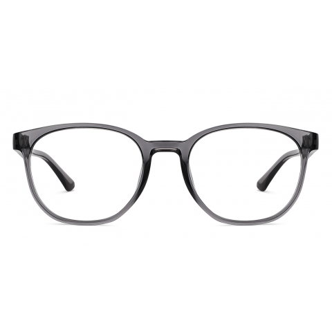 Grey Transparent Full Rim Round Vincent Chase Essentials Essential VC ...