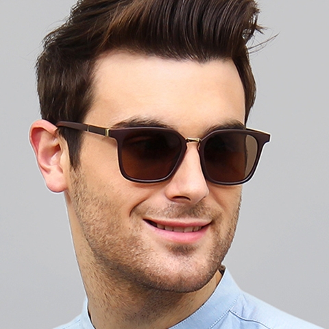 Buy Gold Brown Full Rim Wayfarer Shape Vincent Chase Online MIRAGE VC ...