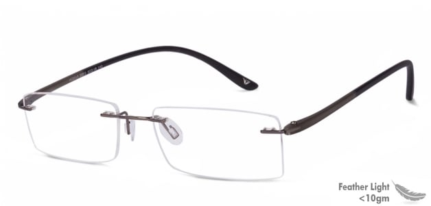 Rimless Eyeglasses Frames & Frameless Glasses Online | LensKart