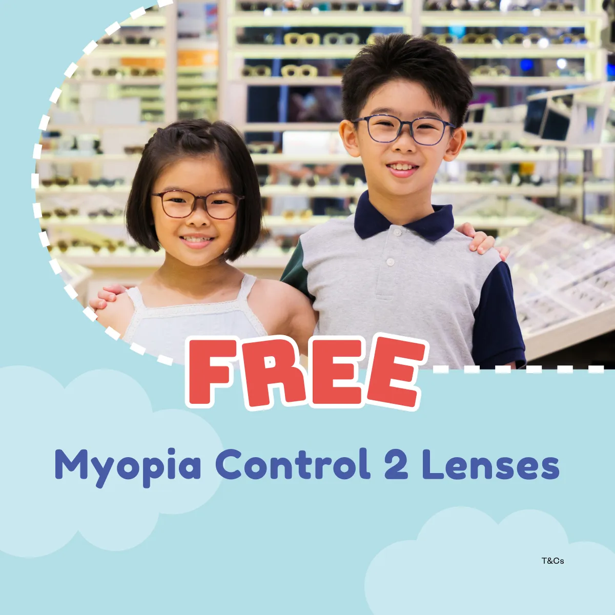 FREE MYOPIA CONTROL 2 LENSES