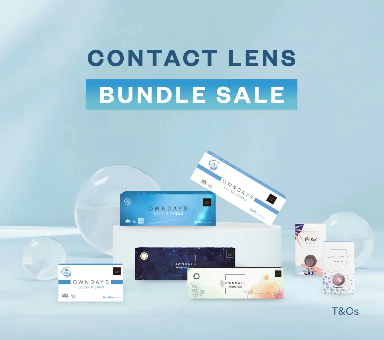 OWNDAYS Contact Lens Promotion