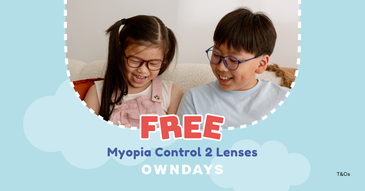 Free Myopia Control 2 Lenses | OWNDAYS ONLINE STORE - OPTICAL SHOP